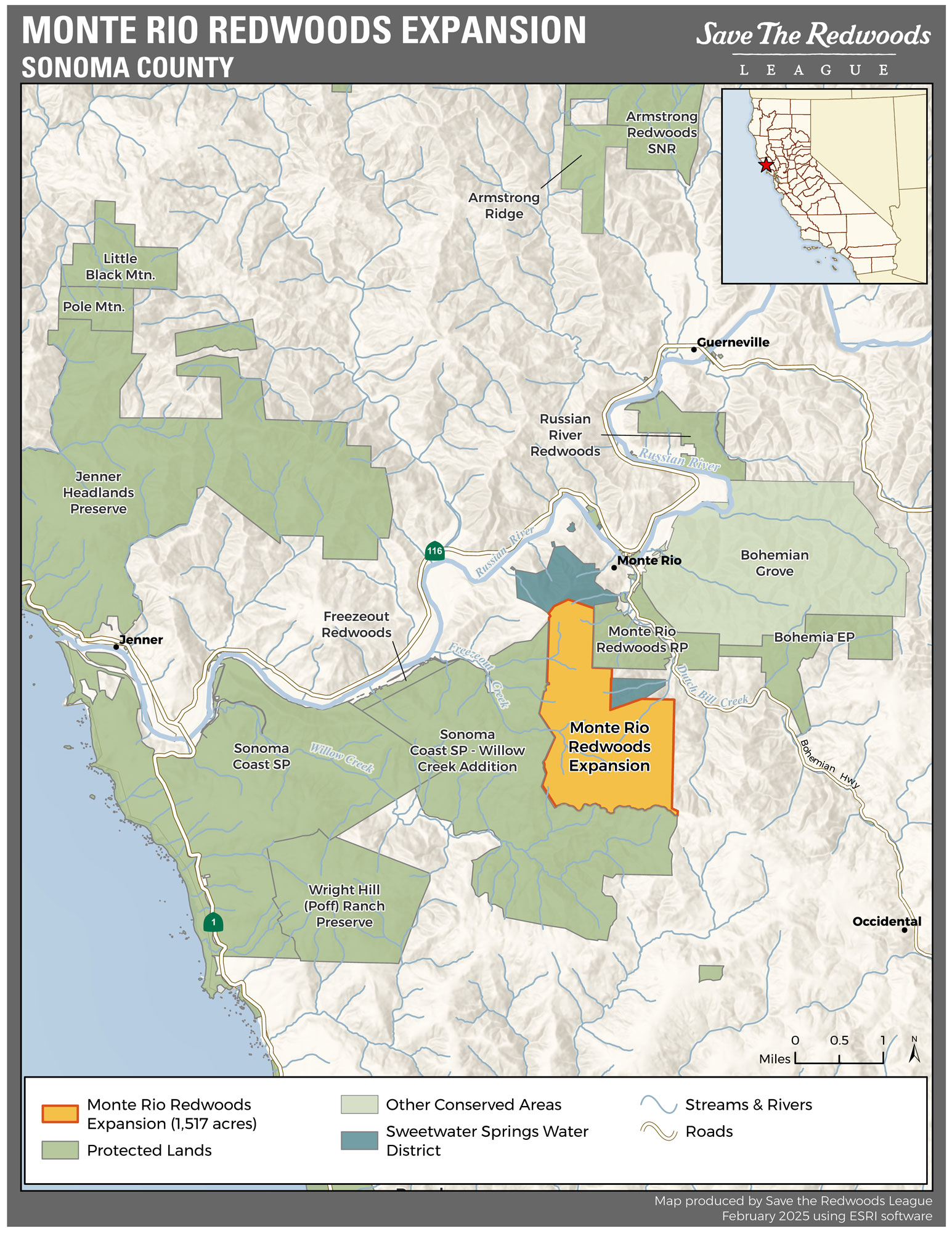 Together, we expanded Monte Rio Redwoods | Save the Redwoods League