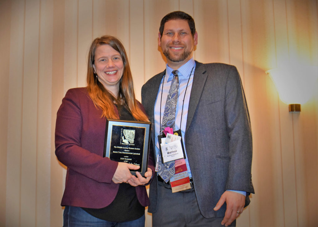 Save the Redwoods League wins conservation award | Save the Redwoods League